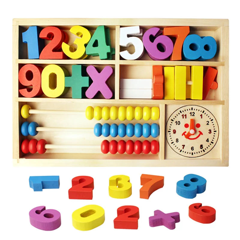 Baby Math Toy Multifunctional Arithmetic Learning Box Education Number ...