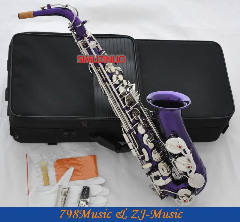 Purple Saxophone