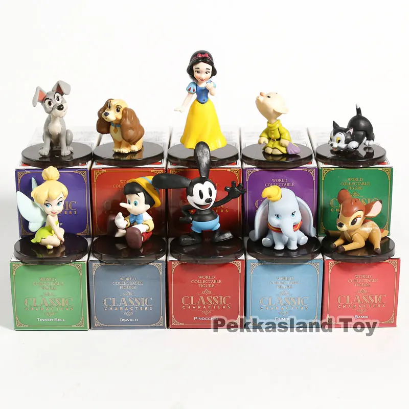 Banpresto WCF Classic Characters Snow White Dopey Tramp Figaro Peter ...