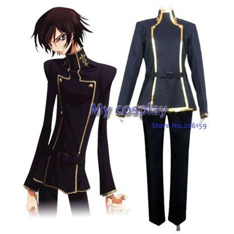 Anime-Code-Geass-Cosplay-clothing-Code-Geass-Cosplay-Handmade-Succinct ...