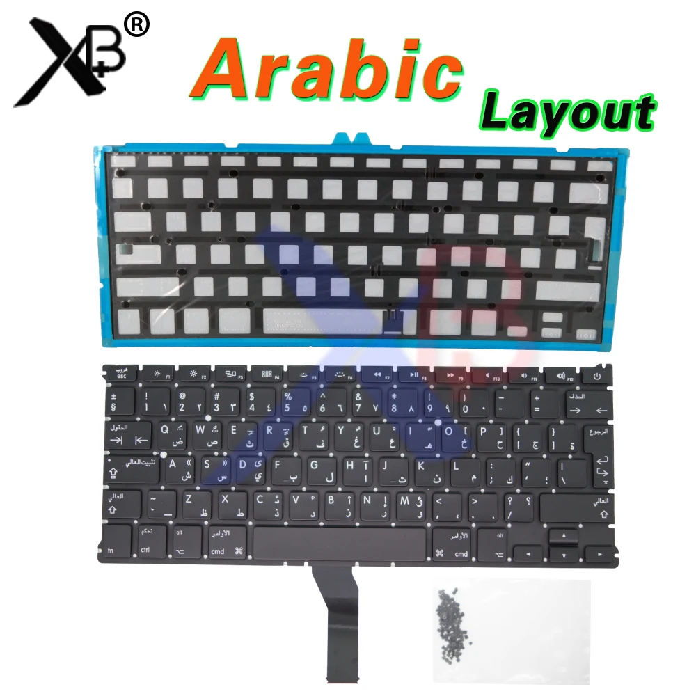 Arab Arabic Keyboard/backlight Backlit+100pcs Keyboard Screws For ...
