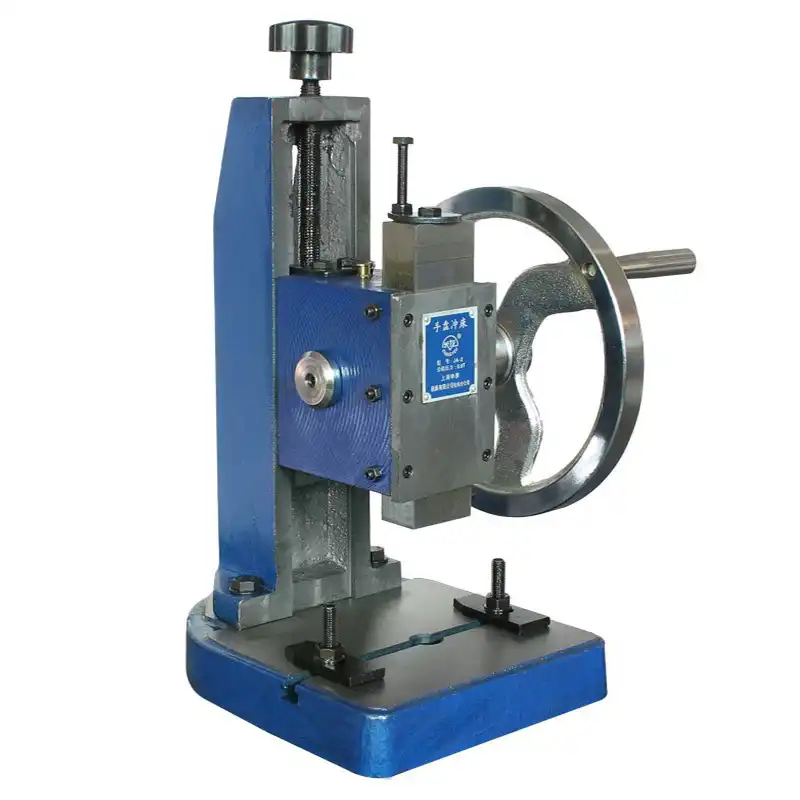 1T Hand Press Tool Micro Manual Punch Can Lift Rack Type Press Machine ...