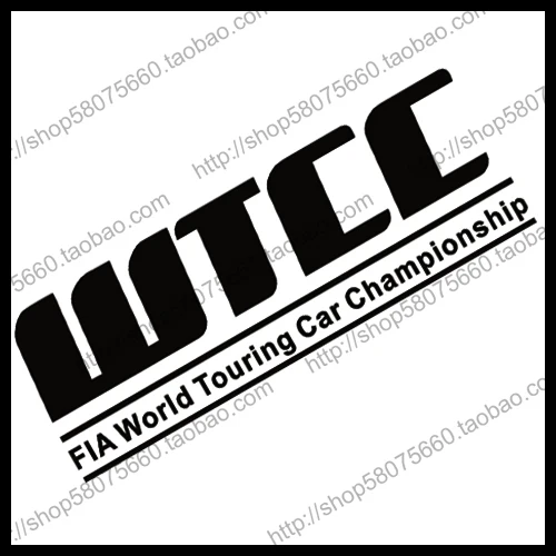 Car refit touring car sticker logo fia wtcc car garland uluibau ...