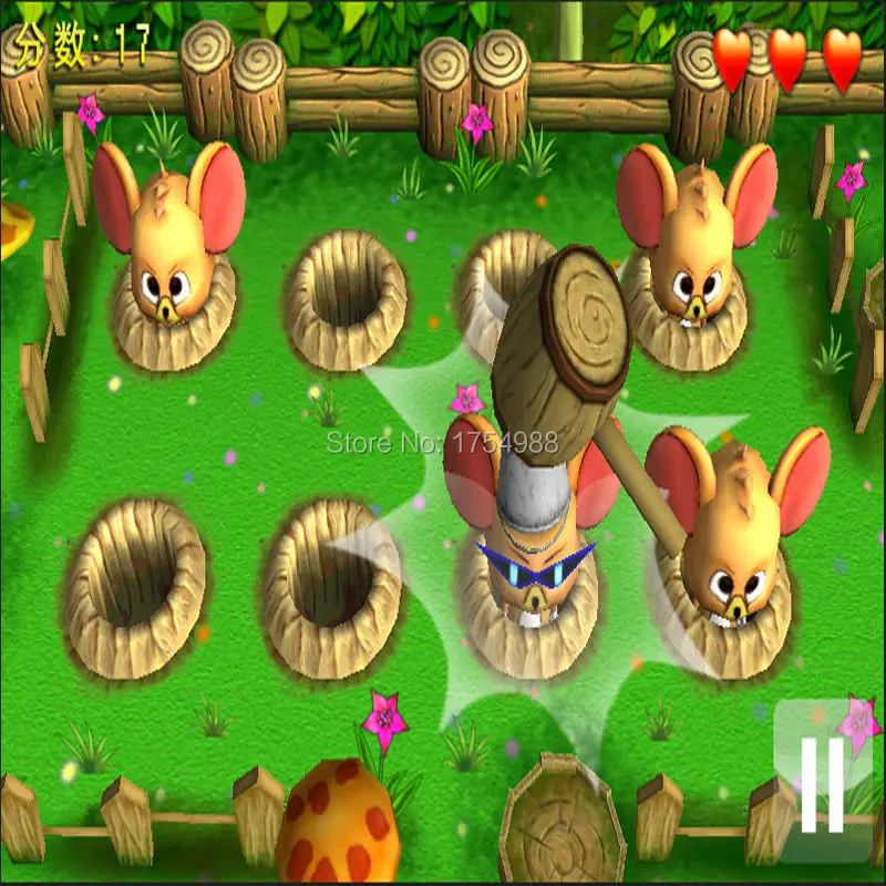 Hit The Mouse Hamster Game Whack-a-mole Game Takagism Real Life Escape ...