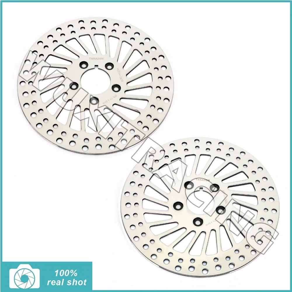 11.5" Front Brake Rear Discs Rotors for HARLEY DAVIDSON Sportster 1000 ...