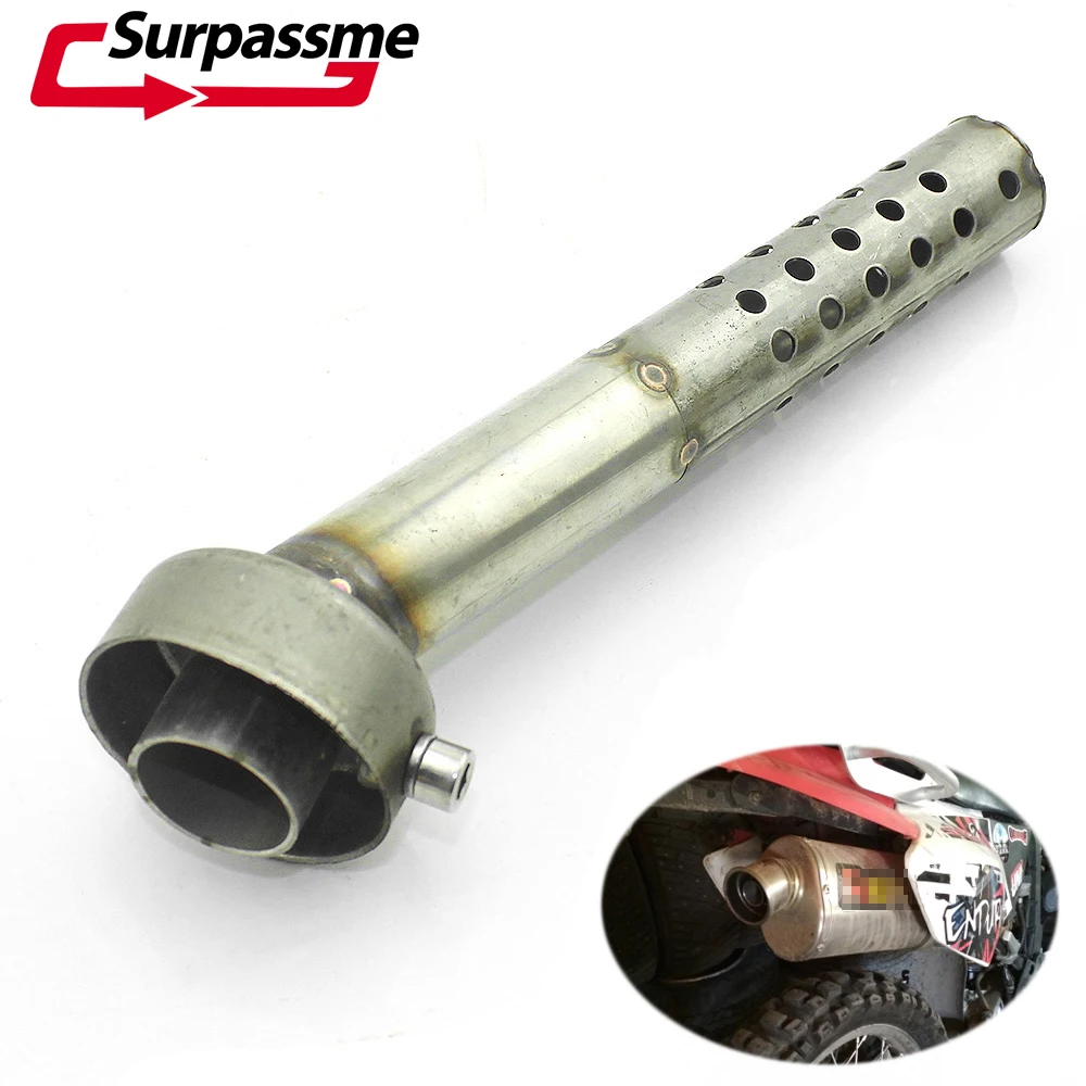 Motorcycle 48MM DB Killer Exhaust Pipe Muffler Adjustable Silencer ...
