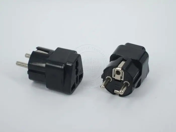 Germany France power transfer head European tourism conversion plug ...