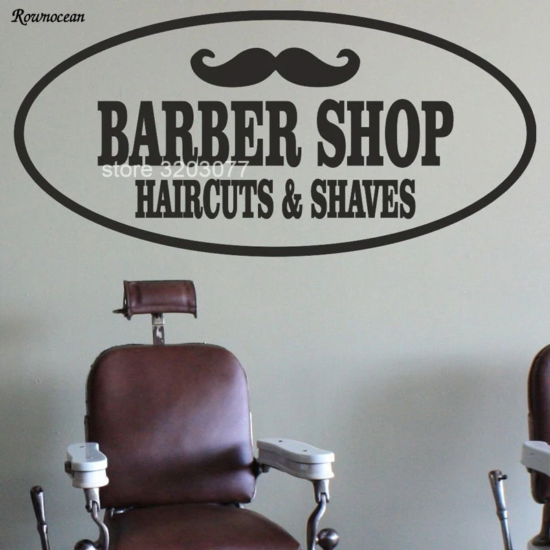 Barber Shop Window Signs