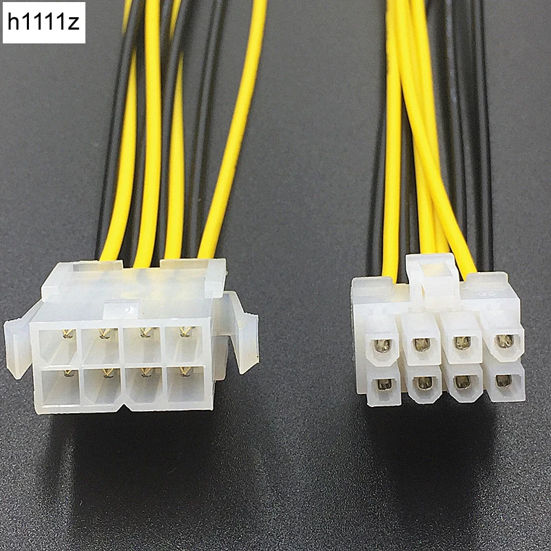 8 Pin Atx 12v Cpu Eps P4 Power Extension Cable 8pin 18cm Extend Cable 8 Pin Atx 12v Cpu Eps P4 Power Extension Cable 8pin 18cm Extend Cable