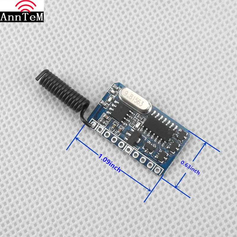 Anntem 315mhz&433mhz RF 3 Work Mode 4CH Mos Remote Control Switch DC3 ...