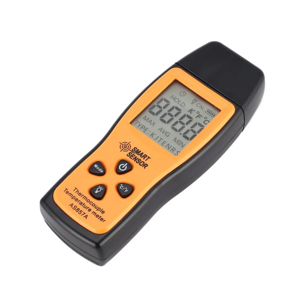 Smart Sensor AS857A Digital Thermocouple Thermometer Single channel ...