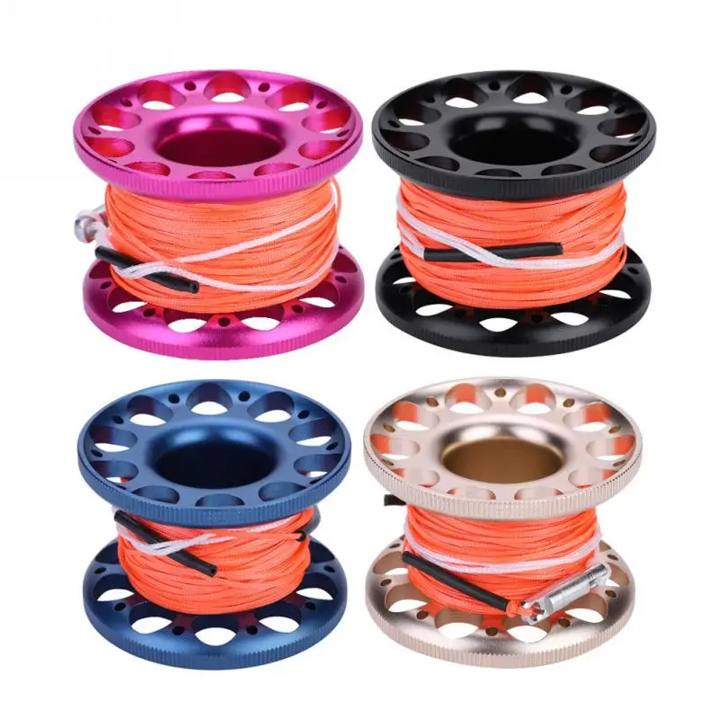 1pc 30m Diy Reel Spool Line Mini Aluminium Reel Baitcasting Reel Spool ...