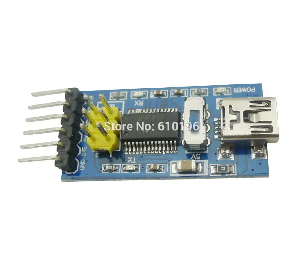 3.3V 5V FTDI Basic Program Downloader USB to TTL FT232RL For Arduino ...