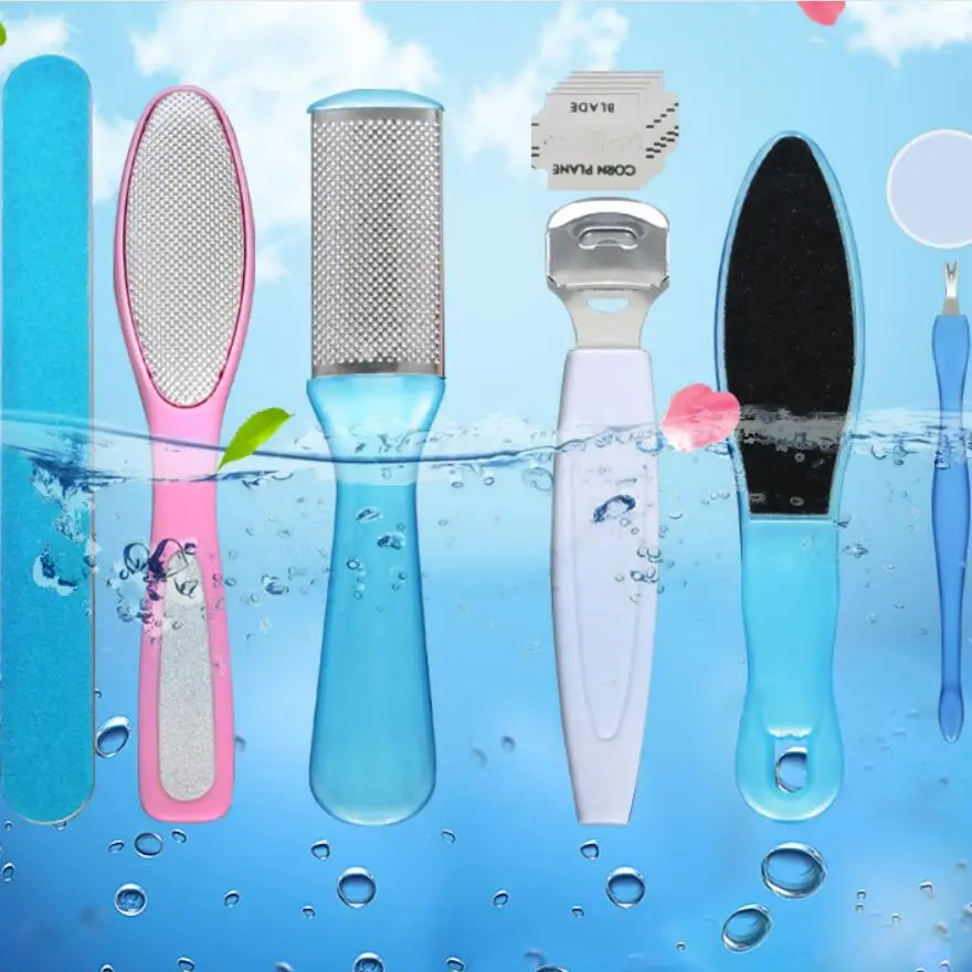 1pack(8pcs) Professional Foot Skin Care kit Foot Exfoliating Pedicure ...