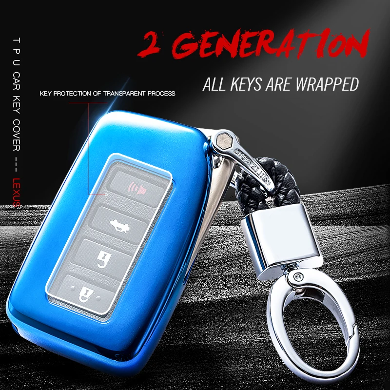 TPU Car Key Pack Cover For Lexus RX200t IS CT GS NX200 ES250 ES300 ...