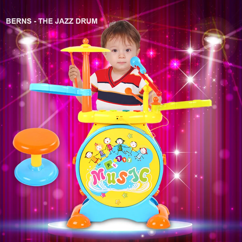 Beiens Electric Jazz Drum Set Learning Educational Development Music ...