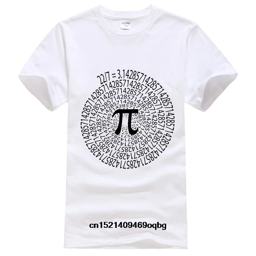 Funny Tee Shirts O Neck Pi Approximation Day STEM Math Science Nerd ...