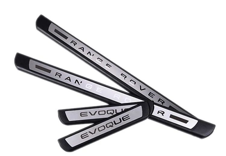 Edelstahl Externe Auto Türschwellenverschleißplatte Pad Schwelle Auto ...