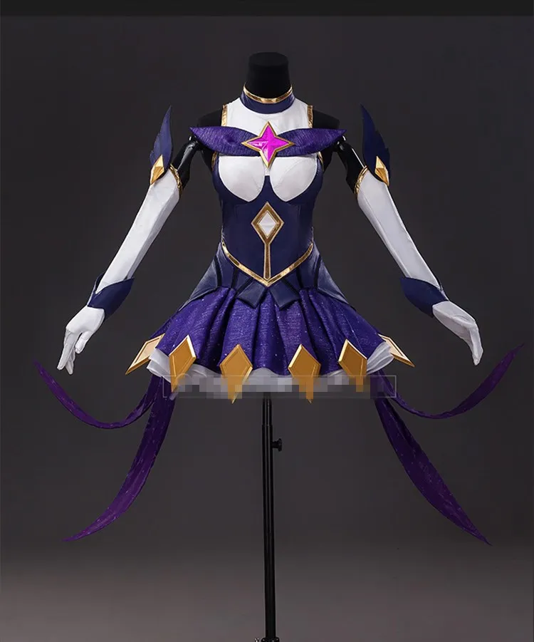 Free Shipping Lol Star Guardian Syndra Cosplay Costume Halloween ...