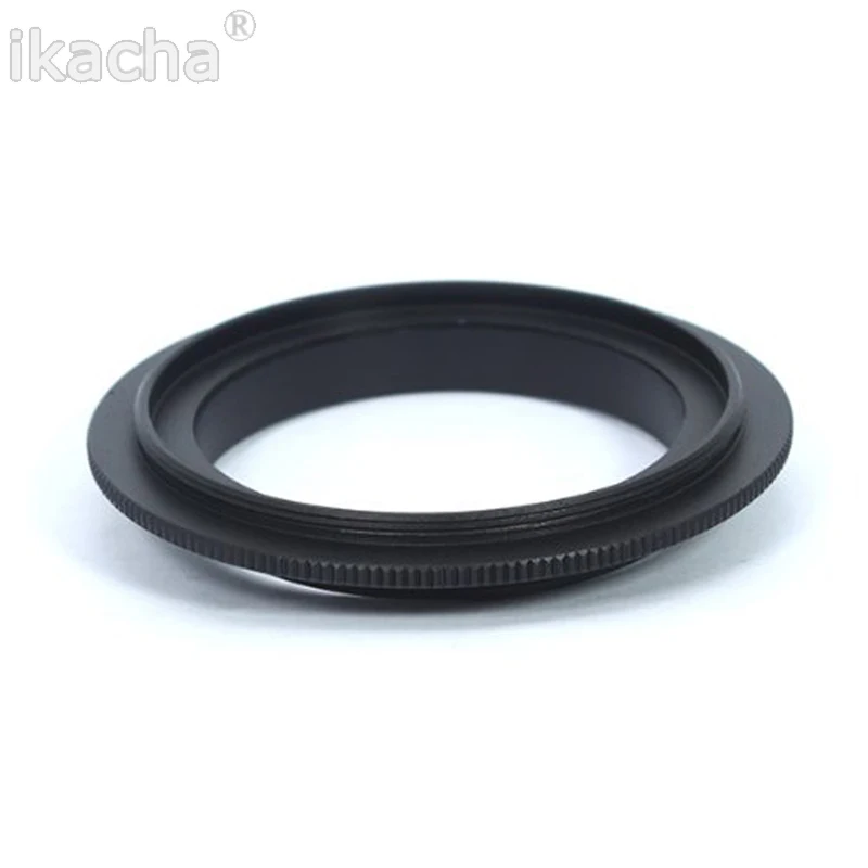 【3C VictoryEagle Store】49 58 62 67 72 77mm Macro Reverse lens Adapter ...