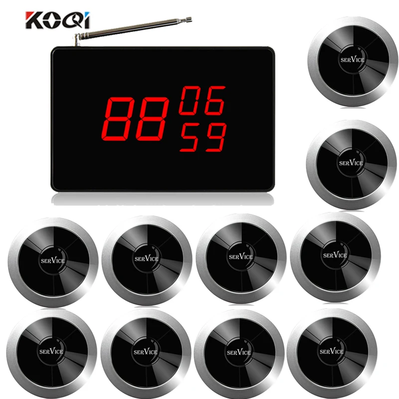 Wireless Calling , restaurant number system, guest pager system 1 pc ...