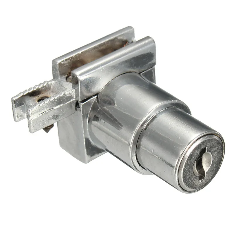 Plunger Push Lock With 2 Key For Sliding Glass Door Showcase Lock ...