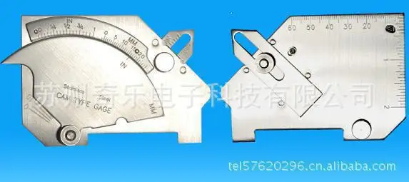 Convex welding inspection ruler for MG 8 convex weld seam detecting ...