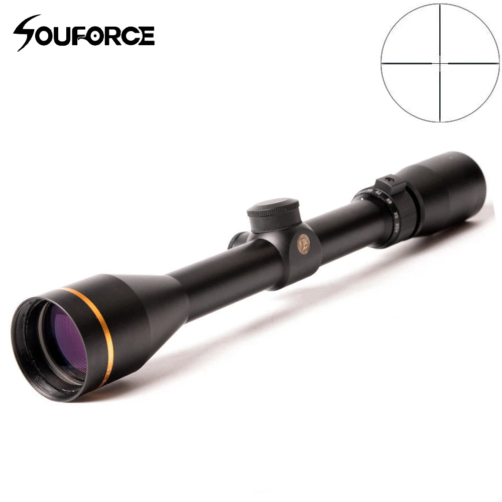 HD 4.5-14X50mm Rifle Scope Sight Glass Mil Dot Duplex Reticle Fit 25mm ...