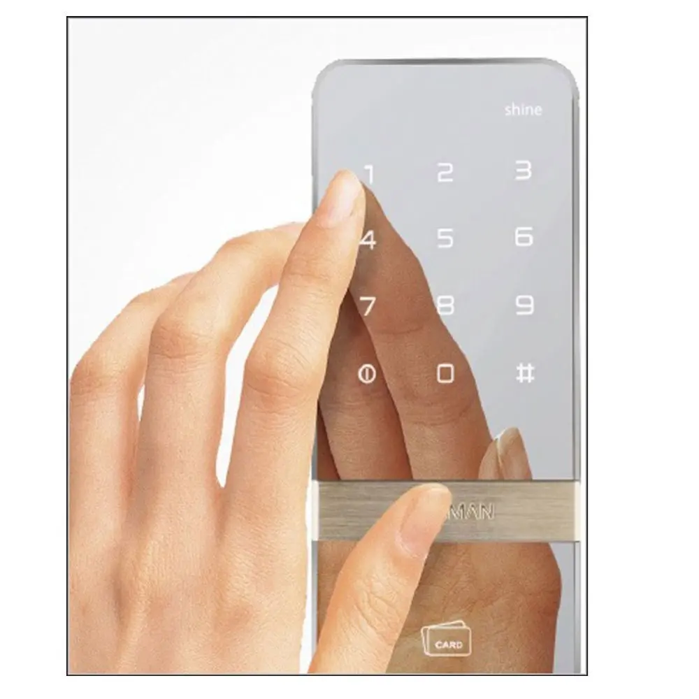 Gateman Shine Keyless Digtial Touchpad Door Lock Entry Doorlock ...