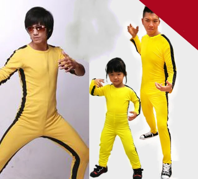 Bruce Lee Yellow Jumpsuit Costume