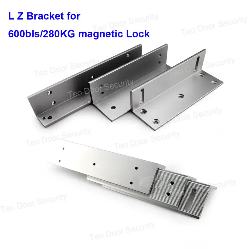 Z&L Mounting Bracket for 280KG 600lbs Electric Magnetic Lock Door ...