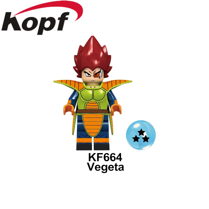 Single Sale Building Blocks Dragon Ball Z Son Goku Vegeta Recoom Raditz ...