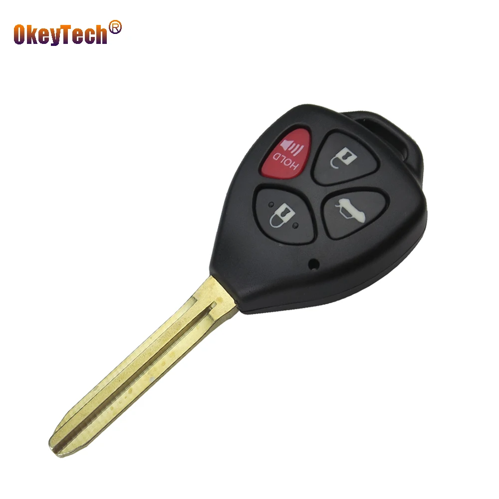 OkeyTech Remote Car Key Shell For Toyota Camry Avalon Corolla Matrix ...