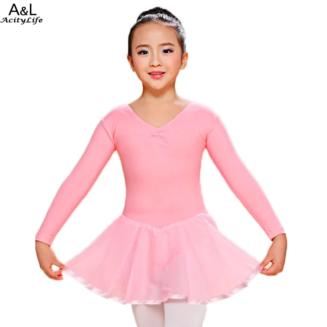 Ballet Dress Girl Ballroom Dancing Clothes Child Ballet Kids Body Dance ...