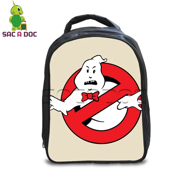 Funny The Real Ghostbusters Printing Backpack for Boys Girls School ...