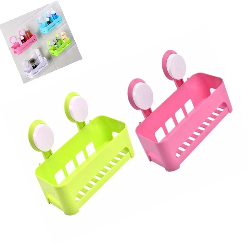 Square strong chuck Bathroom shelf Hanging toilet Plastic cosmetic ...