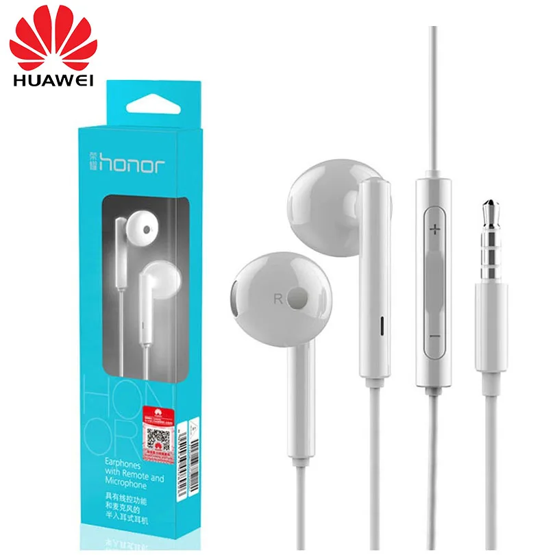 Original Huawei honor Earphone AM115 Headset 3.5mm In Ear with Remote ...