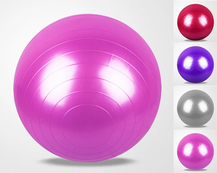 75cm Yoga Ball Health Balance Pilates Fitness Gym Home Exercise Sport ...