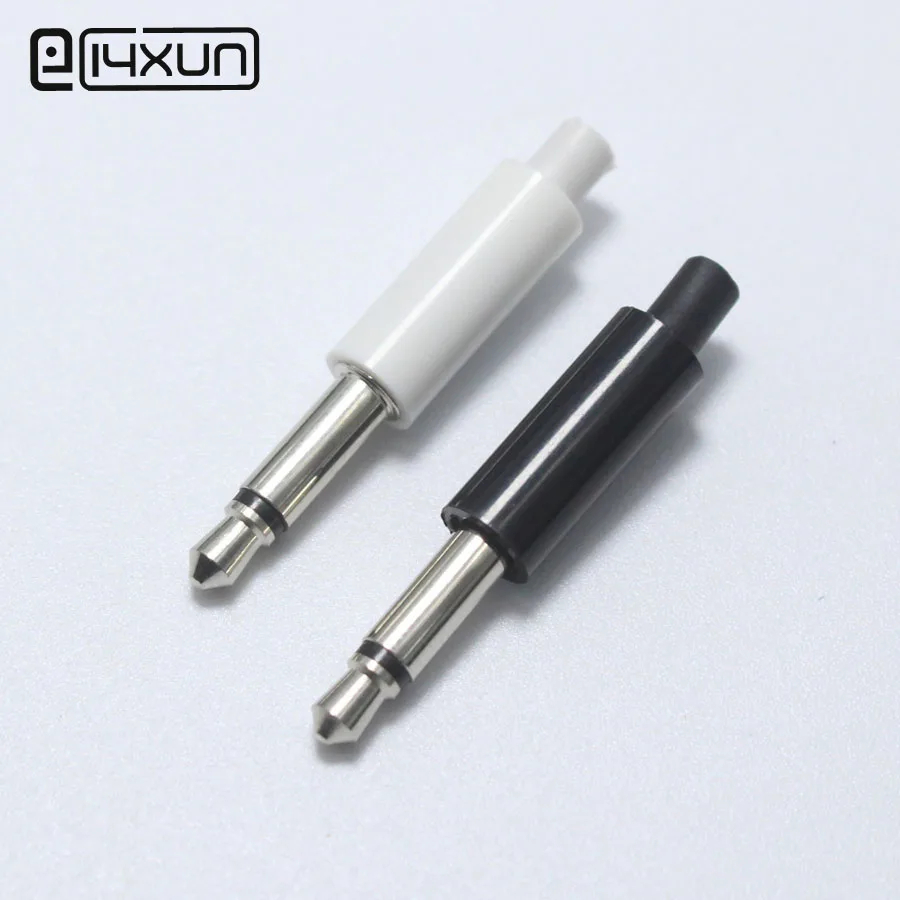 2pcs-3-5mm-2-pole-Mono-Plug-Single-Channel-Audio-Repair-Headphone-Male ...