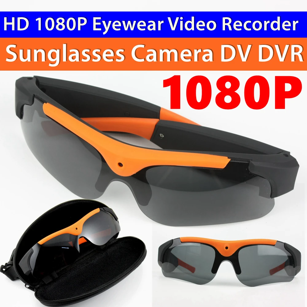 New Cool Fashion Outdoor HD 1080P Digital Sunglasses Camera Car Driving ...