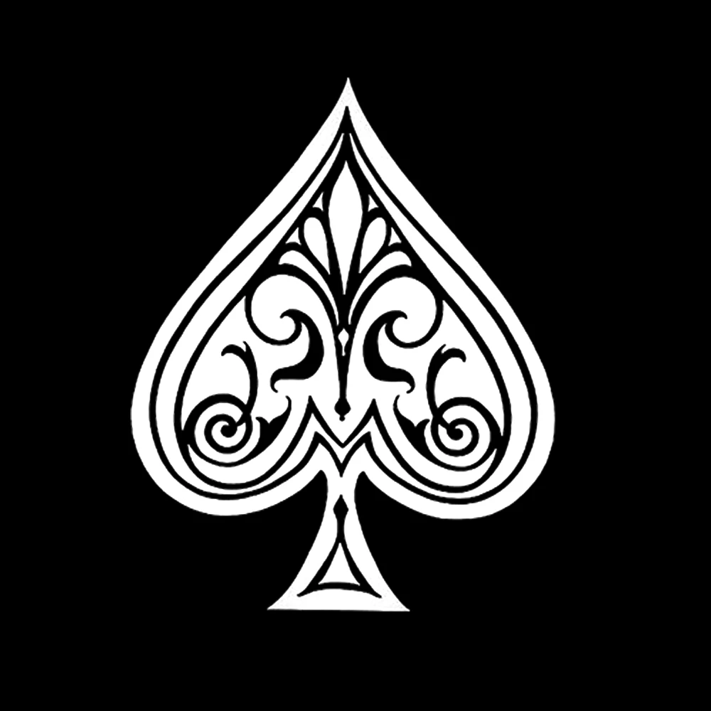 Cool Ace Of Spades Card