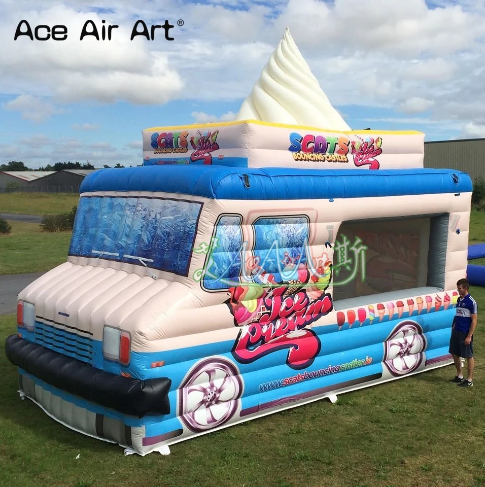 High Quality Inflatable Ice Cream Truck,pop-up Vendor Space,inflatable ...