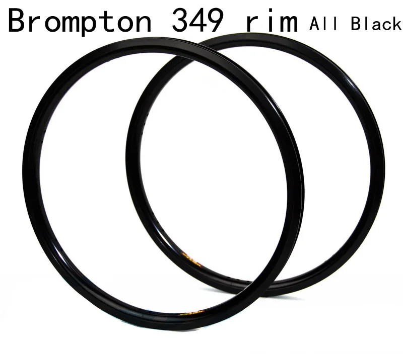 16 Inch 349 Bicycle Black Rim For Bike 14 16 20 21 28 Holes For ...