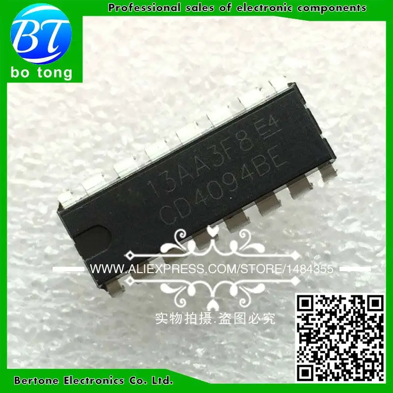 20pcs Cd4094be Cd4094ube Dip14 Cd4094 Cd4094bd Hef4094bp Hcf4094be ...