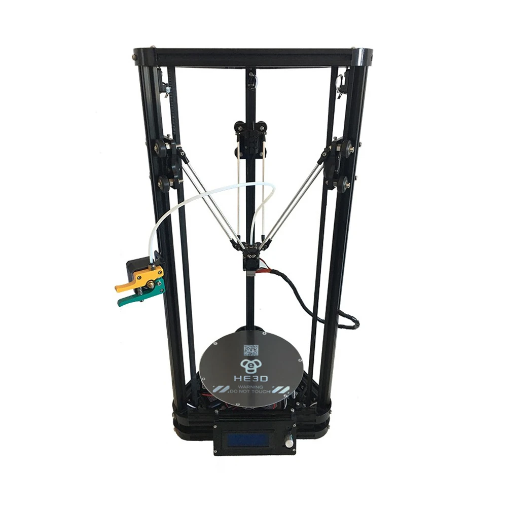 Newest HE3D reprap DIY delta 3D printer K200 automatic leveling_all ...