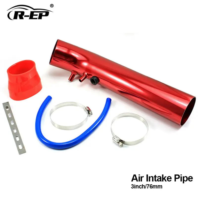 Carro air intake pipe 76mm FOR Turbo Air Filter Supercharger Hood ...