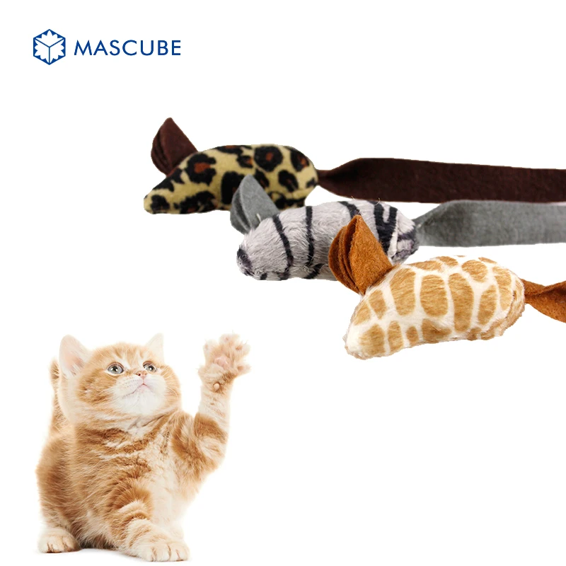 Mascube 12pcs/lot Hot Sale Striped Spots Little Mouse Shape mascotas ...