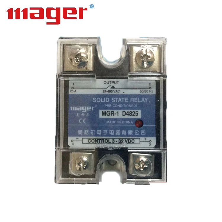 Mager-SSR-DC-AC-Solid-State-Relay-MGR-1-D4810-D4820-D4825-D4840-D4850 ...