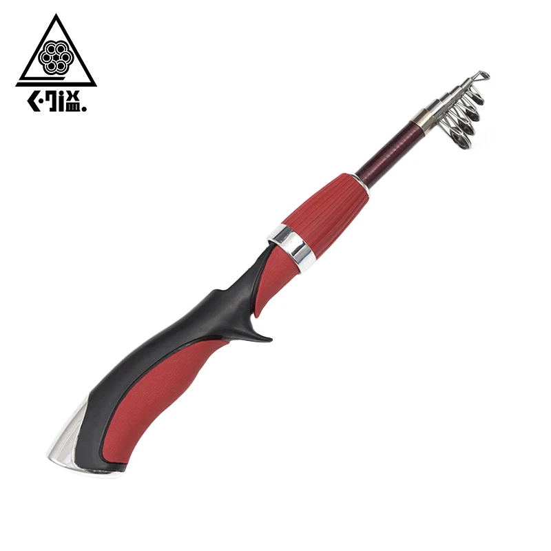 Aliexpress.com : Buy Mini Portable Shotgun Fishing Rod 1.4M Telescopic ...