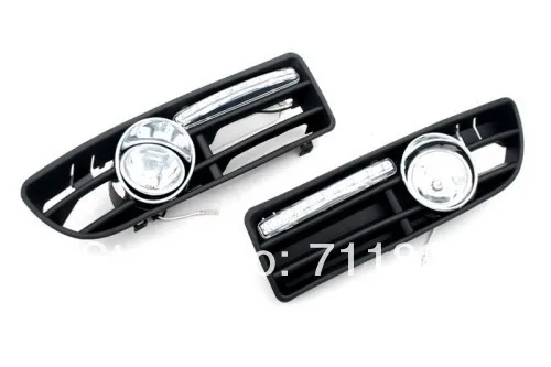 Front Fog Light Kit With LED Day Time Running Light For VW Jetta / Bora ...